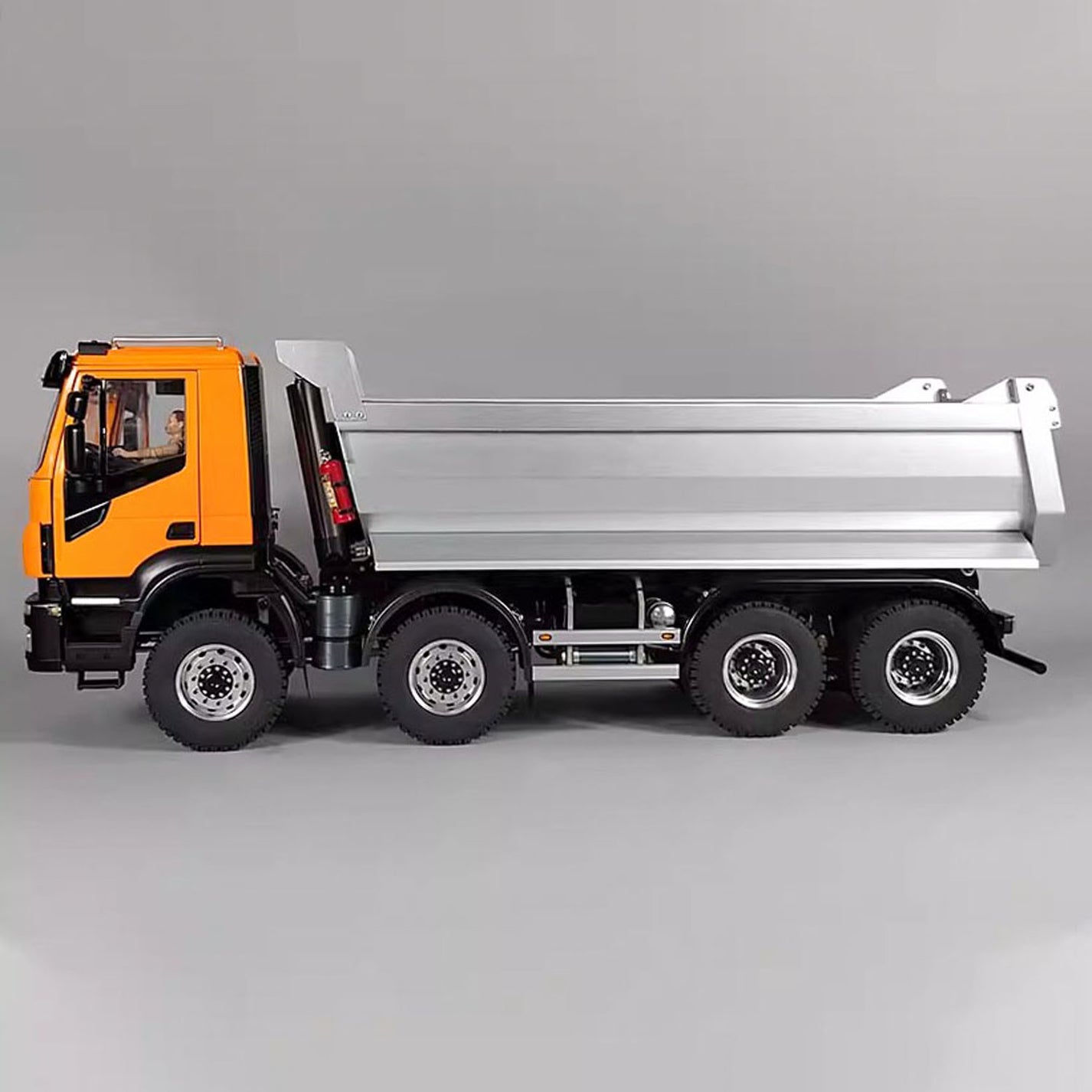 1/14 8x8 Metal Hydraulic RC Dump Truck Remote Control Tipper Car Sound ...