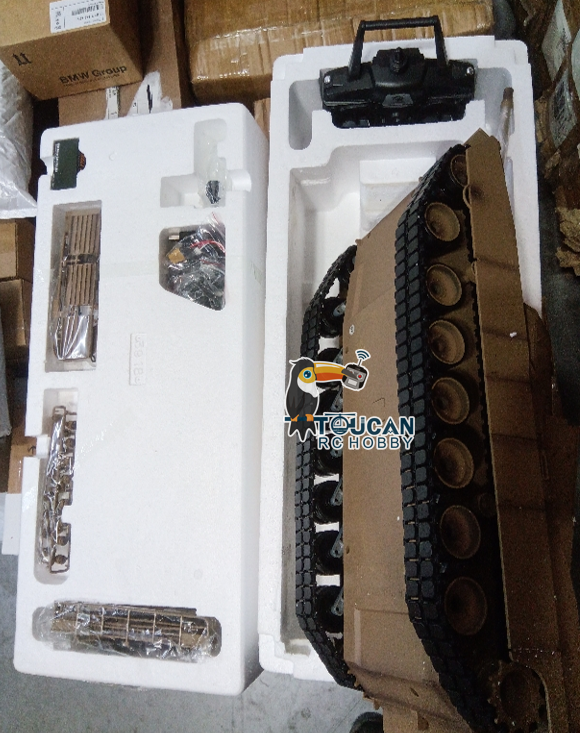 Free Shipping Second Hand US Stock 2.4Ghz Henglong 1/16 Scale 7.0 Plas ...