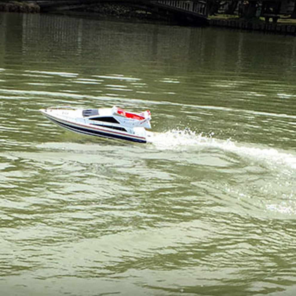 Heng Long 2.4G Plastic RC High-Speed Racing Boat Wireless Control Luxu ...