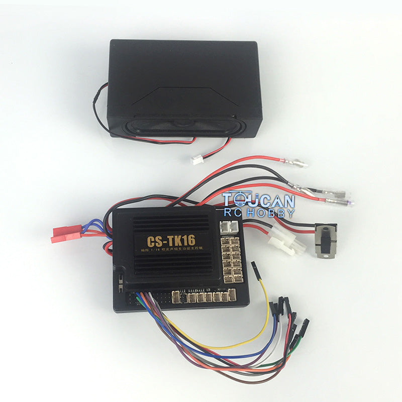 HengLong 1/16 RC Tank Upgrade Modify TK16 Mainboard Sound Board Turret ...
